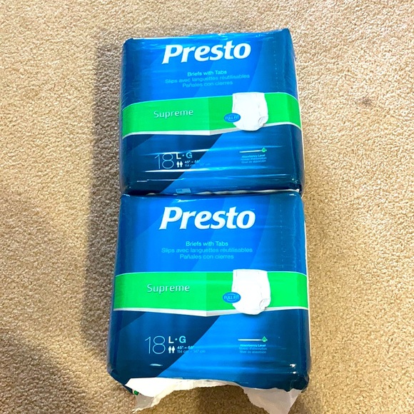 Presto | Other | Presto Briefs With Tabs | Poshmark